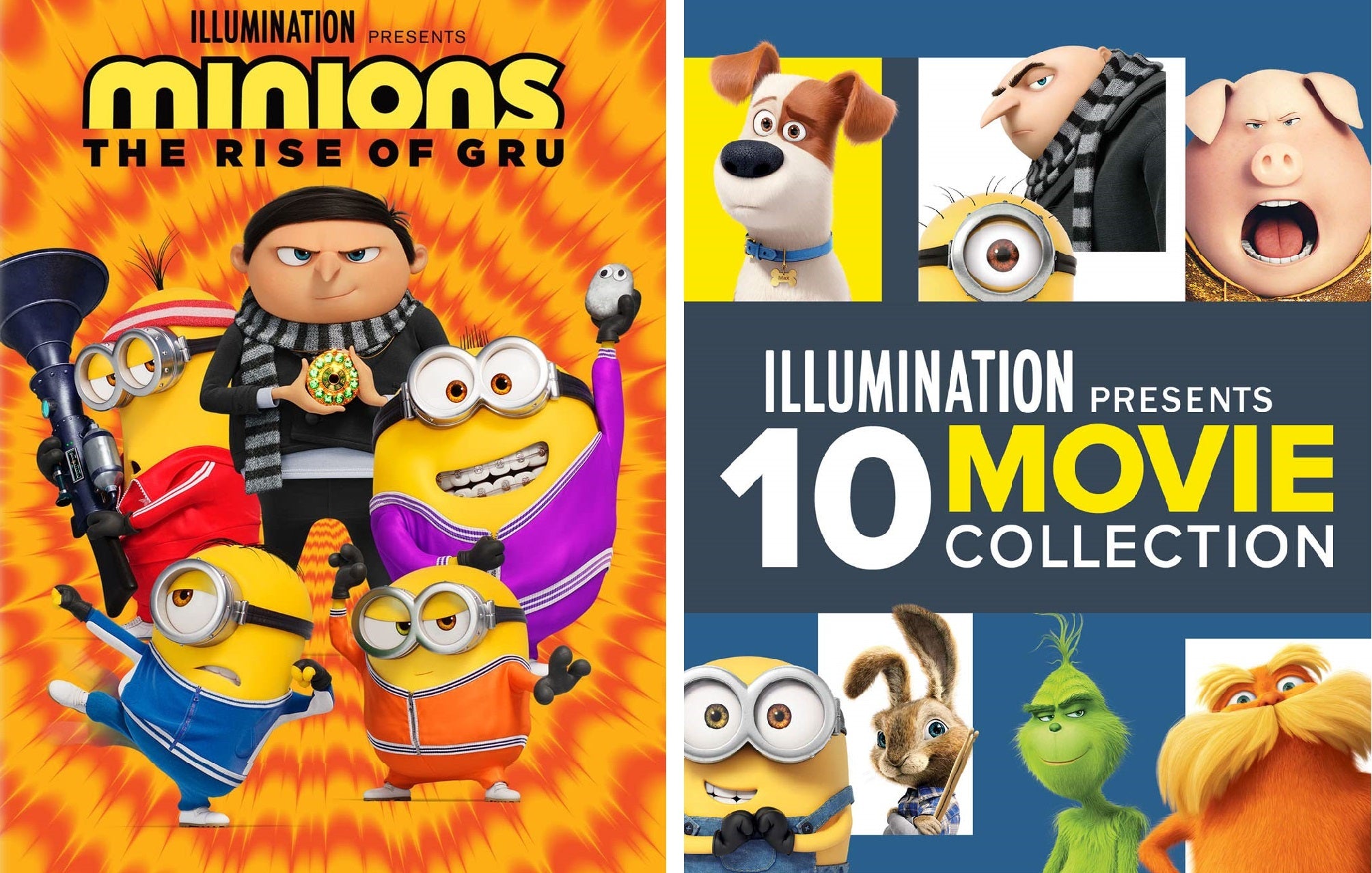 Minions: The Rise of Gru + Complete Illumination Movies Collection DIG
